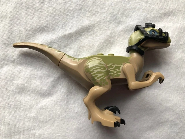 LEGO JURASSIC WORLD Velociraptor Raptor Delta Dinosaur Minifigure from ...