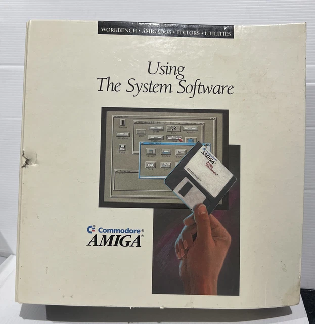 AMIGA BOOK - Using the System software and Amiga Release 2 Getting Started $69.00 - PicClick AU