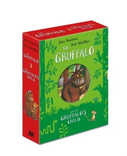 THE GRUFFALO AND The Gruffalos Child board book gift slipcase ...