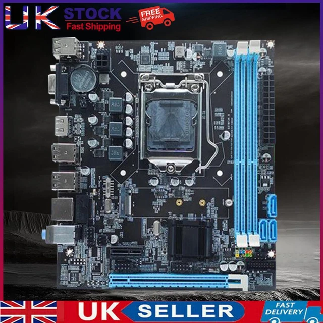 H61 MOTHERBOARD LGA1155 Socket I3/I5/I7 CPU Computer MainBoard Support 2 X DDR3 £27.80 - PicClick UK