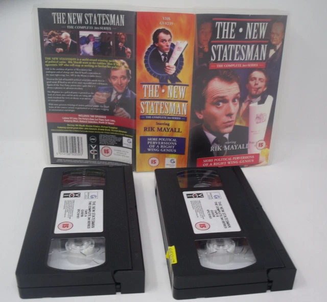THE NEW STATESMAN ~ Complete 3rd Series boxset VHS PAL - very good ...