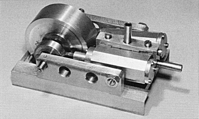 BAUPLAN GLEICHSTROM- DAMPFMASCHINE, oszillierend Modellbauplan ...