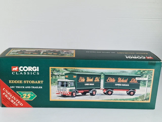 CAMION ET REMORQUE Eddie Stobart Aec Corgi Classics 97369 Neuf EUR 23 ...