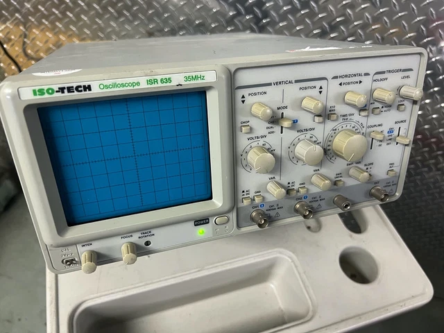 ISO-TECH ISR 635 35MHz Oscilloscope £151.73 - PicClick UK