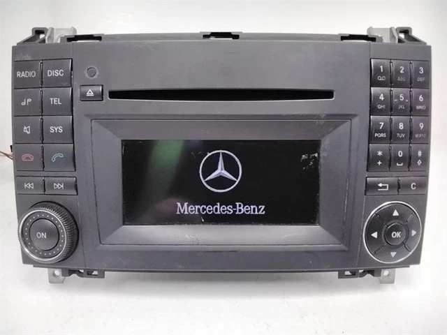 MERCEDES SPRINTER RADIO CD unité tête radio stéréo A 169 900 20 00 ...