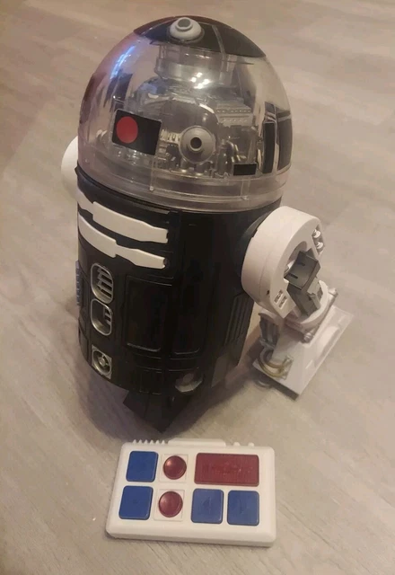 STAR WARS GALAXYS Edge Droid Depot Custom Astromech R2 Unit Black White ...