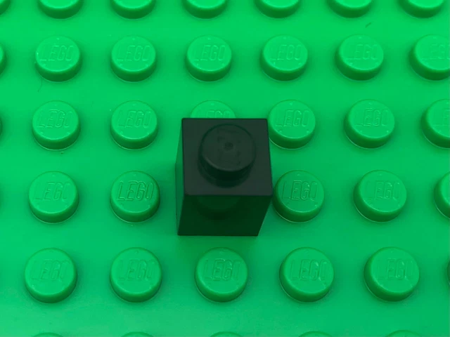 LEGO® 10X STONE Basic Building Block High Classic 1x1 - 3005 - Black £1 ...