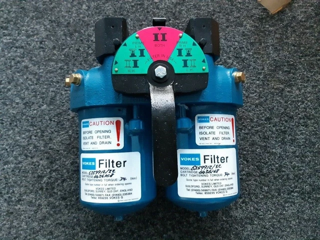 VOKES DUPLEX FILTER Fuel Ruston / Paxman £90.00 - PicClick UK
