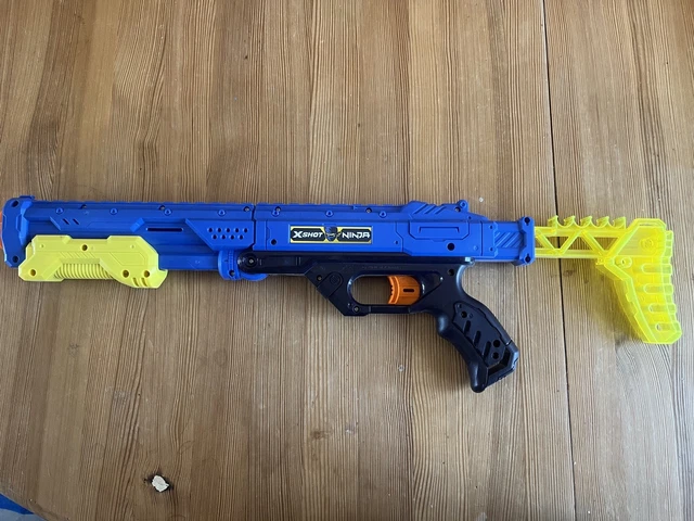ZURU X SHOT Xshot Excel Hawk Eye Blue Blaster Dart Gun £4.35 - PicClick UK