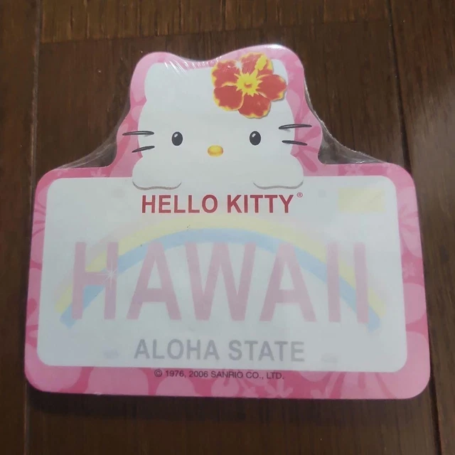 HEISEI RETRO HELLO Kitty Memo Paper Hawaii Hibiscus EUR 42,59 - PicClick IT
