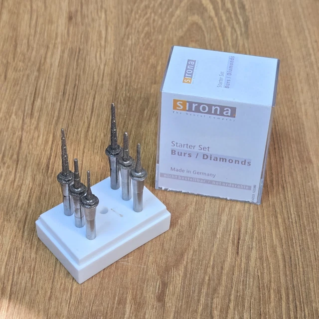 SIRONA CEREC MC XL inLab /Starter Set 6 Burs total REF: 63 96 225 $220. ...