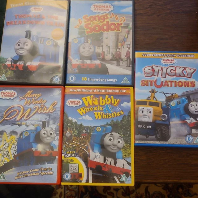 THOMAS THE TANK Engine & Friends DVD Bundle Job Lot £6.52 - PicClick UK