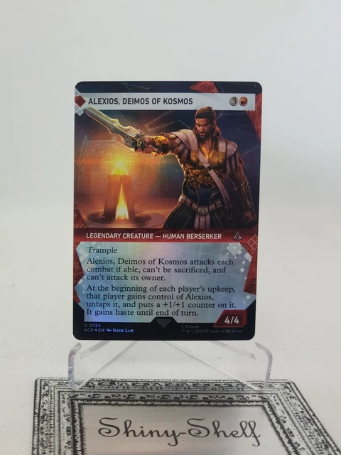 MTG - ALEXIOS, Deimos of Kosmos (Showcase) - Assassin's Creed - X1 -NM ...
