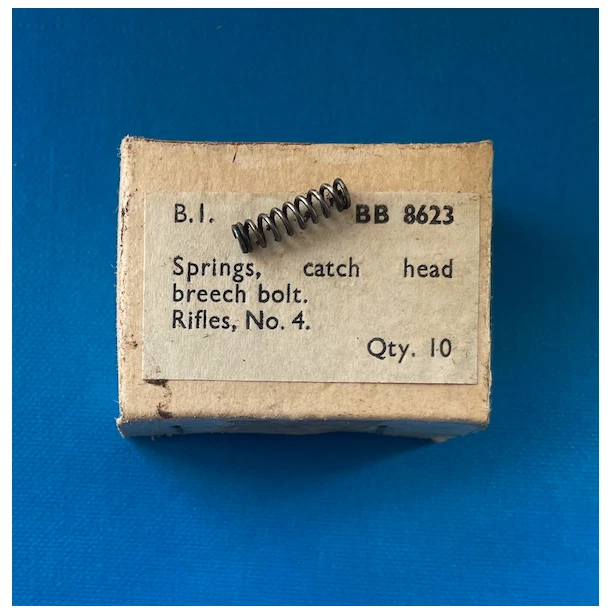 10 X ORIGINAL Lee Enfield No4 Head catch Breech Bolt Springs Release ...