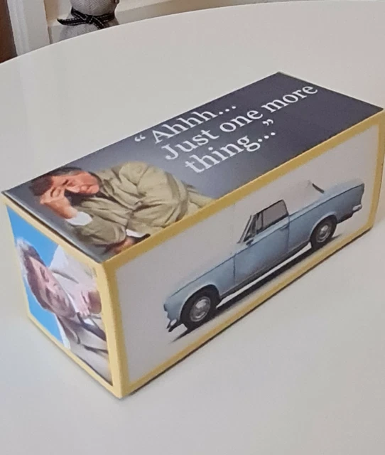 COLUMBO CAR BOX , code 3( CAR IS NOT INCLUDED ) PLEASE READ DESCRIPTION ...