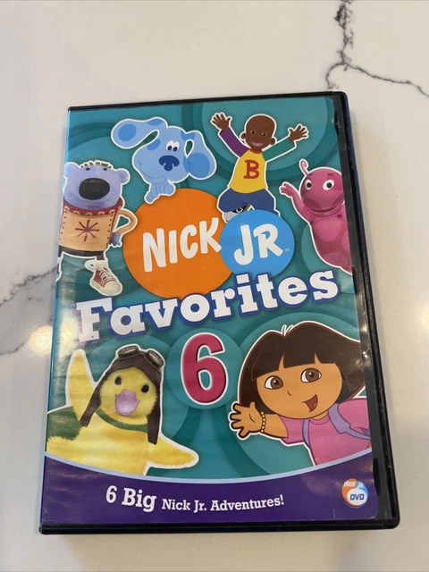 NICK JR FAVORITES 6 DVD Dora Little Bill Backyardigans Blues Clues $11. ...