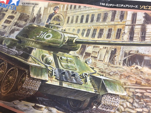 T34 1/48 TAMIYA 32599 Russian Medium Tank T-34-85 1:48 Plastic Model ...