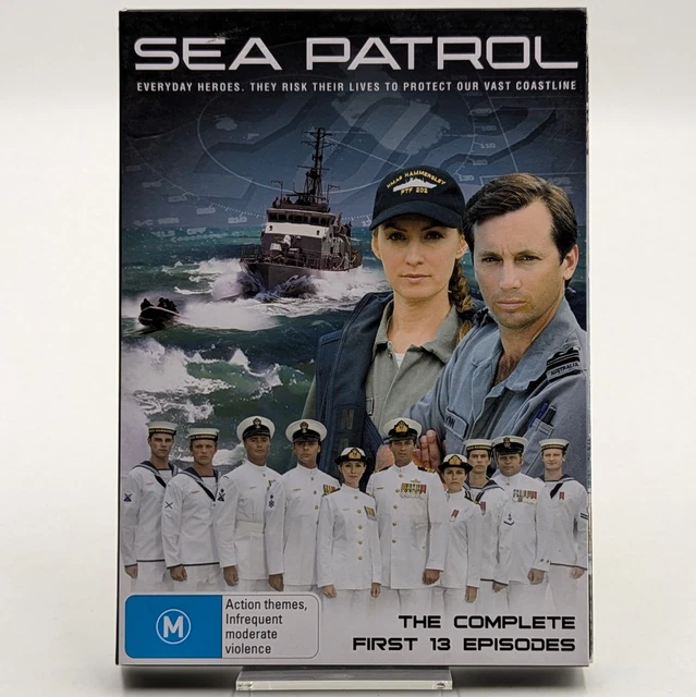 SEA PATROL Season 1 Region 4 PAL DVD Australian Naval Drama $5.95 ...