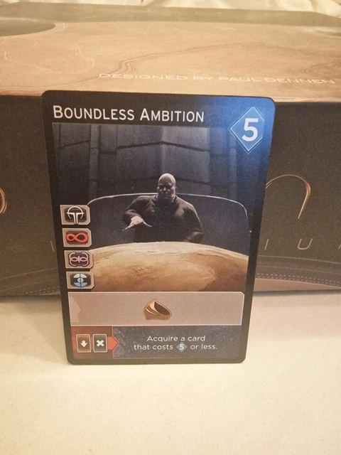 NEW DUNE IMPERIUM Rise of Ix Board Game Boundless Ambition Promo Card £ ...