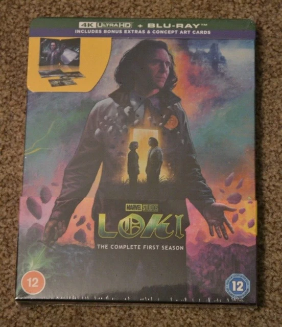 LOKI THE COMPLETE First Season 4K Steelbook EUR 40,42 - PicClick IT