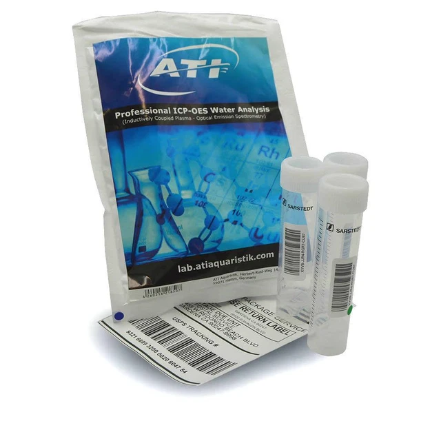 ATI - ATI Icp-Oes Kit Complet De Test D'eau (Avec Étiquette D ...