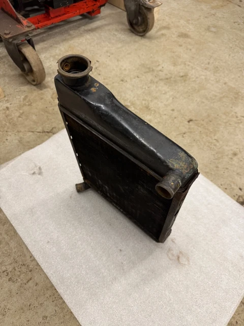 CLASSIC MINI EARLY Mk1 Brass Flat Top Radiator Austin Morris 997 Cooper ...