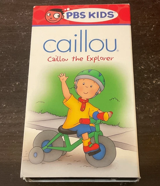 CAILLOU - CAILLOU the Explorer VHS Tape 2001 PBS Kids Classic Cartoon ...