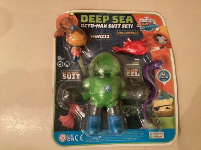 OCTONAUTS DEEP SEA Octo-Max Suit Set. Magazine Toy £16.00 - PicClick UK