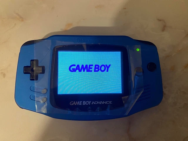 NINTENDO GAME BOY Advance Console with new screen, case and USB-C dual ...