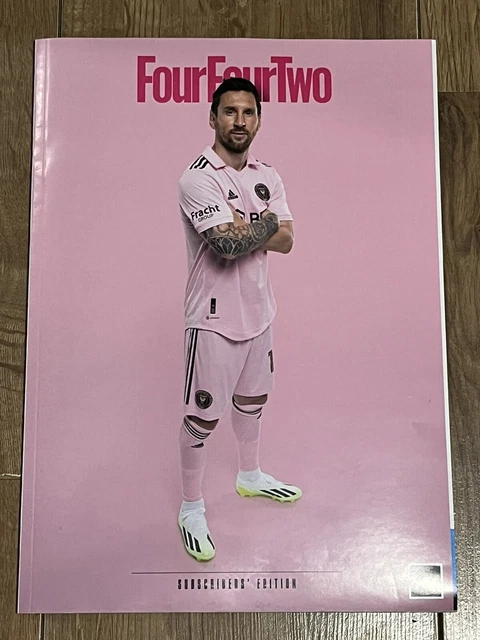 FOUR FOUR TWO Subscribers March 2024 Lionel messi £4.00 - PicClick UK