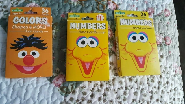 Sesame Street Flash Cards FOR SALE! - PicClick UK