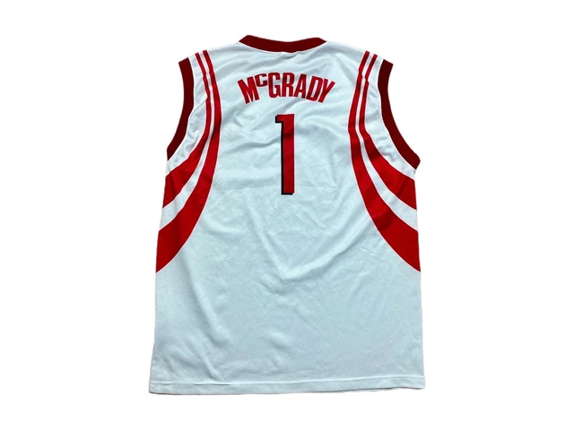 HOUSTON ROCKETS TRACY McGrady T-Mac #1 Champion NBA Jersey Maglia ...