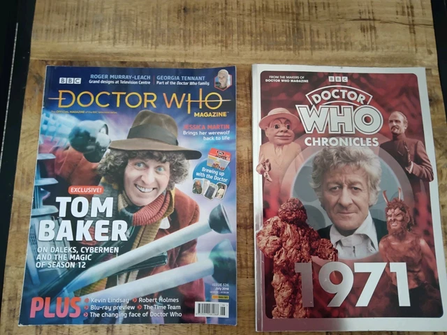DOCTOR WHO CHRONICLES Magazine 1971 & Doctor Who Monthly Magazine - No ...