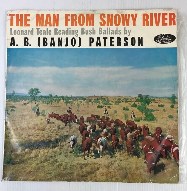 THE MAN FROM Snowy River (Banjo Paterson) Vinyl Record $45.00 - PicClick AU