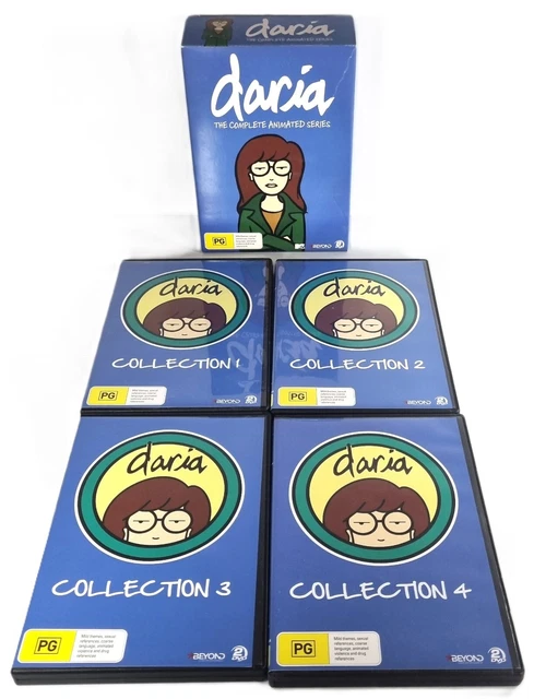 DARIA THE COMPLETE Animated Series Box Set 8 DVD Disc Set with Sleeve R4 NTSC PG EUR 16,87 ...