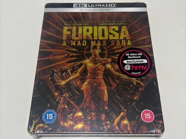 MAD MAX FURIOSA 4K UHD Blu-ray SteelBook U.K. Exclusive EUR 71,89 ...