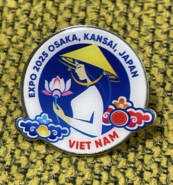 VIETNAM PAVILION EXPO 2025 Osaka Kansai Pin Badge Rare Limited ...