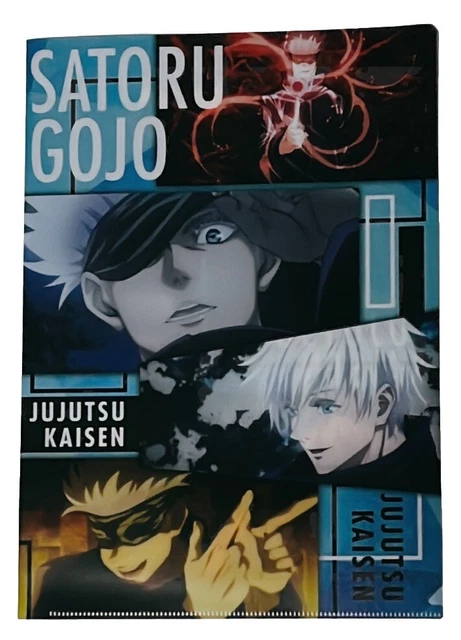 GOJO SATORU A4 Clear File Jujutsu Kaisen Clear Folder Jump Magazine ...