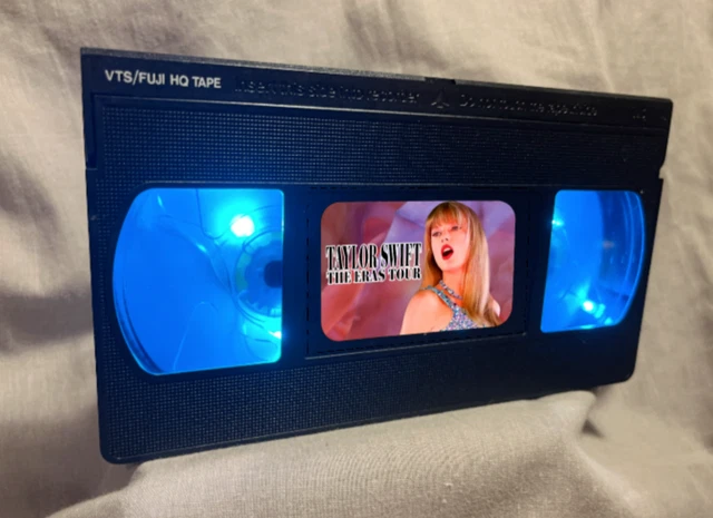 TAYLOR SWIFT THE ERAS TOUR VHS Lamp, RETRO Night Light, 80s movie Retro ...