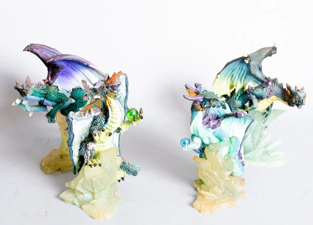 REGENCY FINE ARTS Dragon Mythical Figurine x 4 2009 £5.50 - PicClick UK