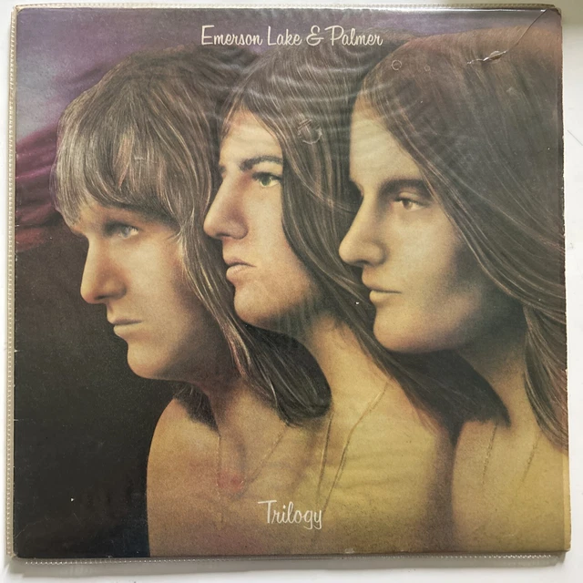 EMERSON LAKE & Palmer Trilogy LP manticore 87227 XOT gatefold EUR 22,04 ...