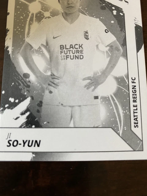 JI SO-YUN 2024 Seattle Reign FC #126 Parkside Vol. 1 carta B&W nuova ...