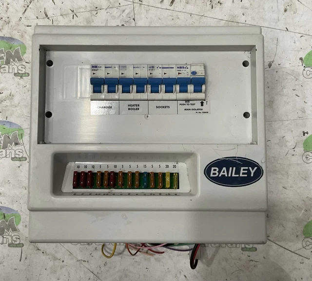 BAILEY PEGASUS BCA consumer unit & charger - PCB-231MD - Caravan $240. ...