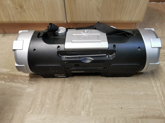 JVC RV-NB50 KABOOM POWERED SUBWOOFER CD SYSTEM WITH iPod Dock Radio USB ...