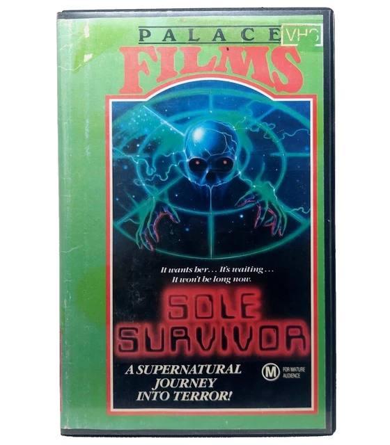 SOLE SURVIVOR VHS PAL Extremely Rare PALACE FILMS Ex-Rental Big Box ...