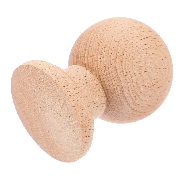 WOOD FINIAL FOR Curtain Rods Decorative Unfinished Wood Finial For Bed ...