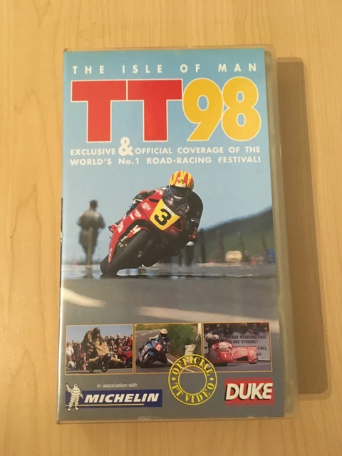 ISLE OF MAN TT 1998 Review VHS Tape *7 £9.99 - PicClick UK