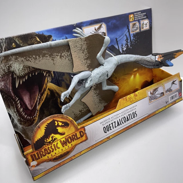 JURASSIC WORLD DOMINION Massive Action QUETZALCOATLUS Dinosaur Bird ...