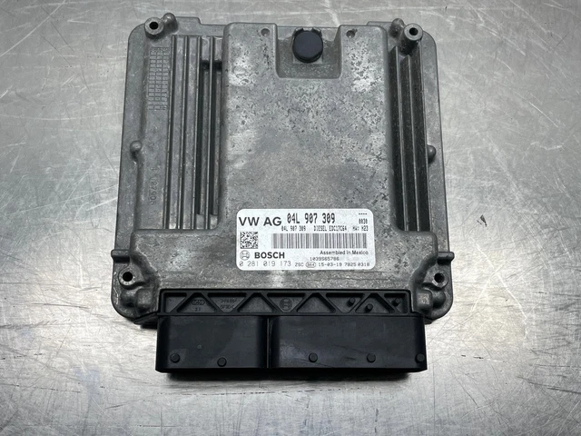 2015 VW GOLF 2.0L Diesel M/T OEM Engine Computer Control Module ECU ...