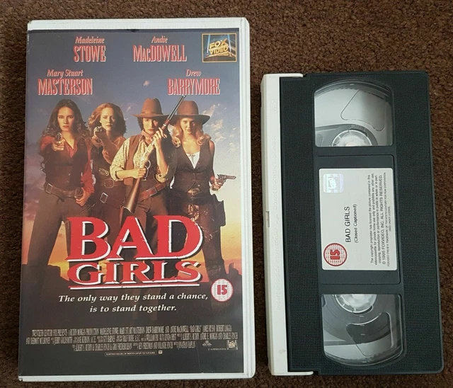 BAD GIRLS (VHS)BIG BOX - Drew Barrymore + Dermot Mulroney + Andie ...